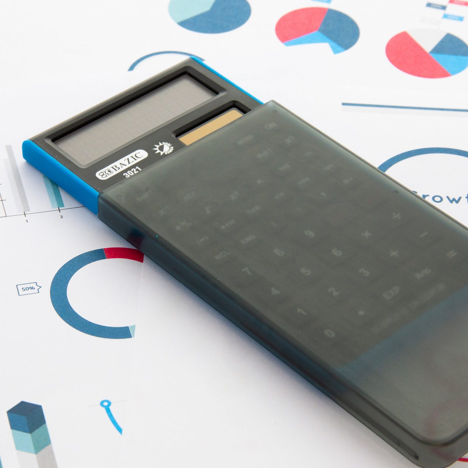 240 Function Fancy color Scientific Calculator w/ Slide-On Case ...