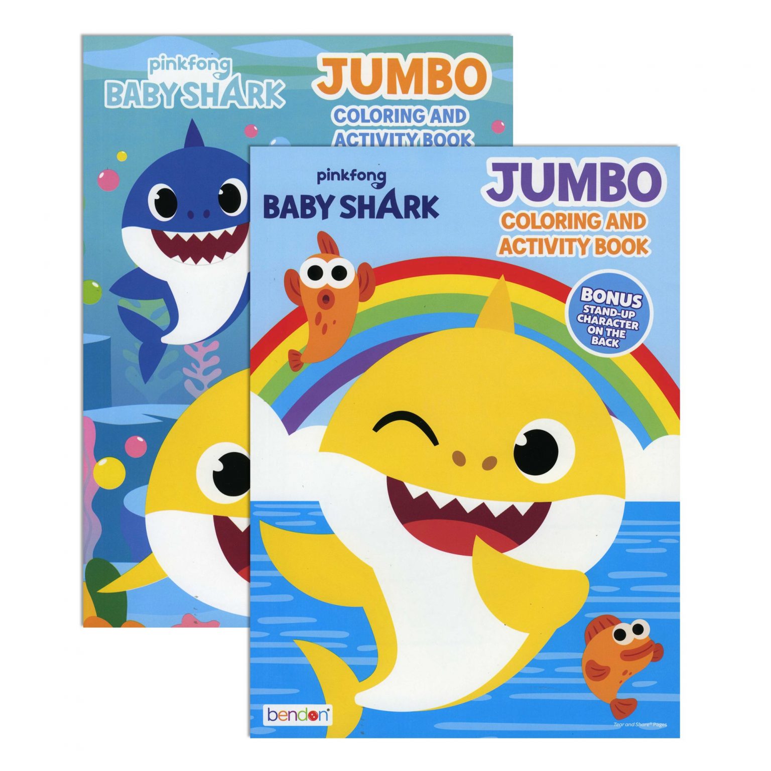 BABY SHARK Jumbo Coloring & Activity Book - Crown Office Supplies