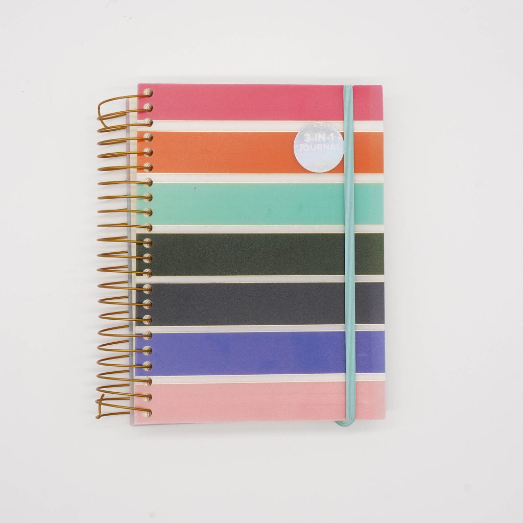 Markings - Small 3 in 1 Journal Color Stripes 480 pages - Crown Office ...