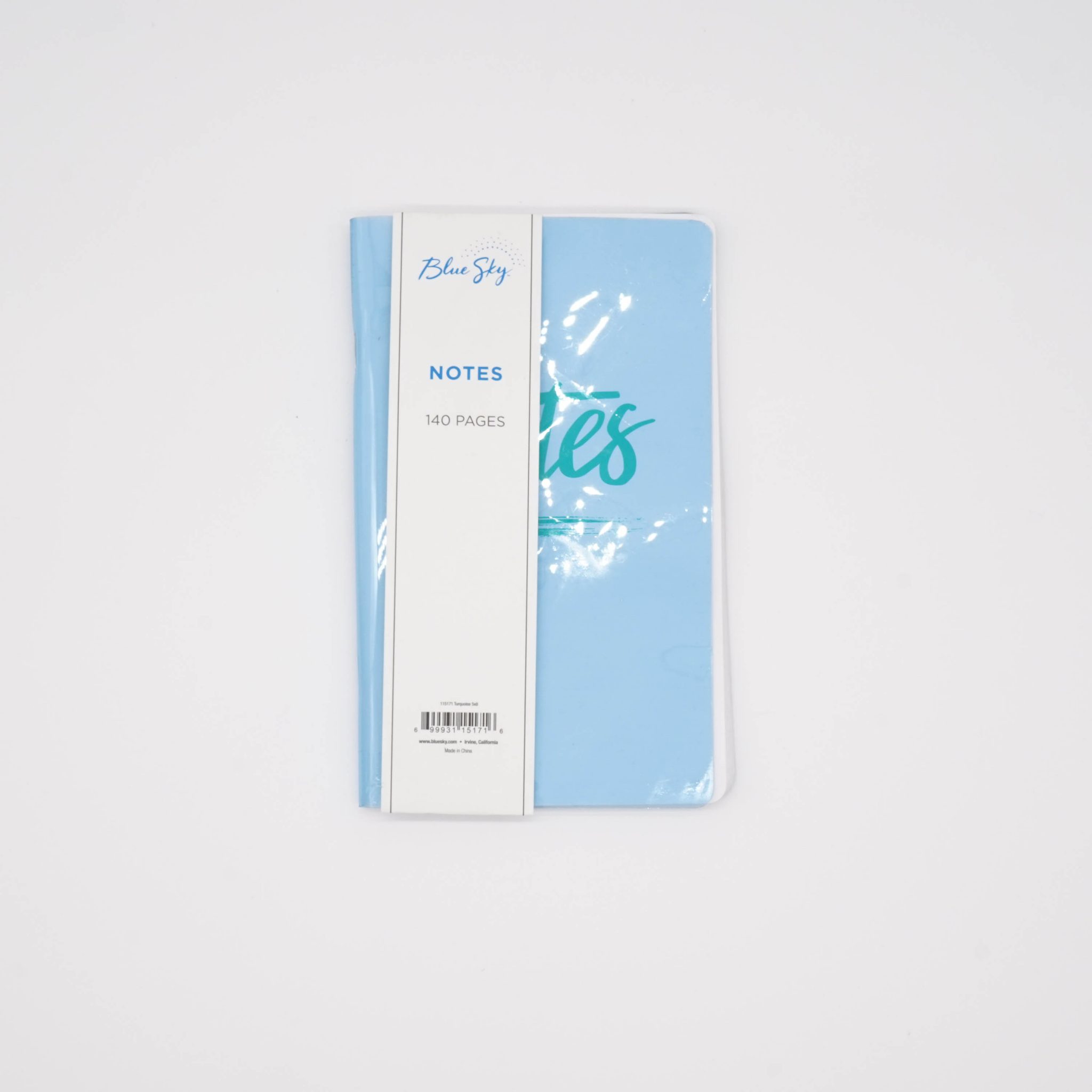 Blue Sky -Cute Small Notebook Plastic Cover 140 Pages Assorted Colors ...