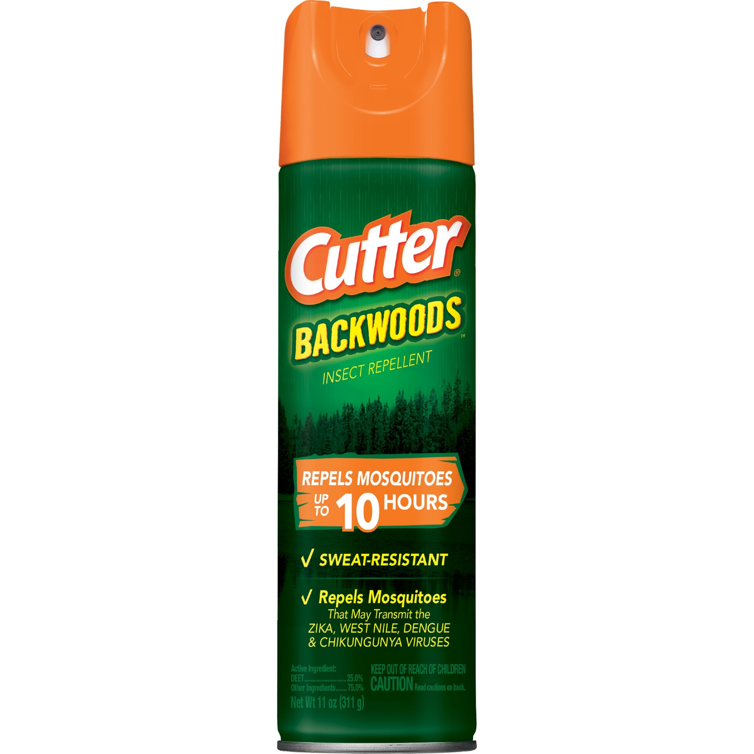 11oz Backwoods Insect Repellent, Aerosol Spray - Cutter - Crown Office ...