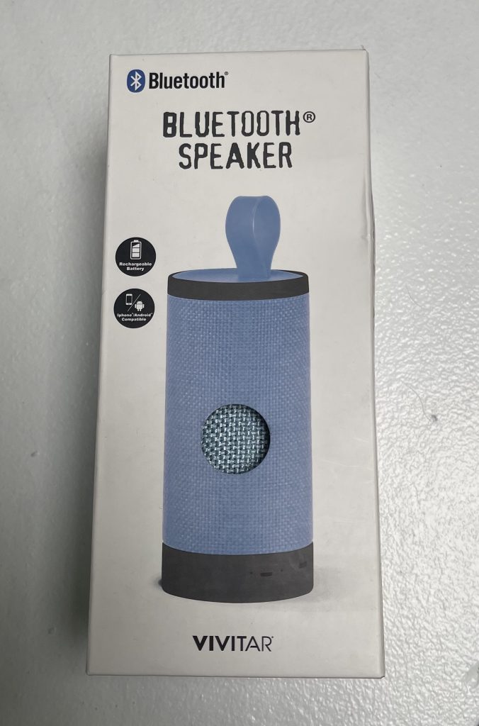 Vivitar Bluetooth Speaker with Voice Assistant, Blue - Crown Office ...