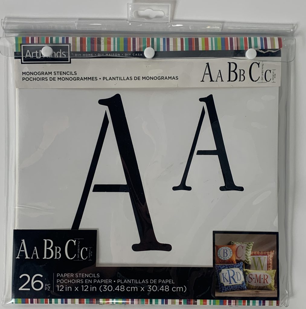 ArtMinds• DIY Monogram Alphabet Stencils - Crown Office Supplies