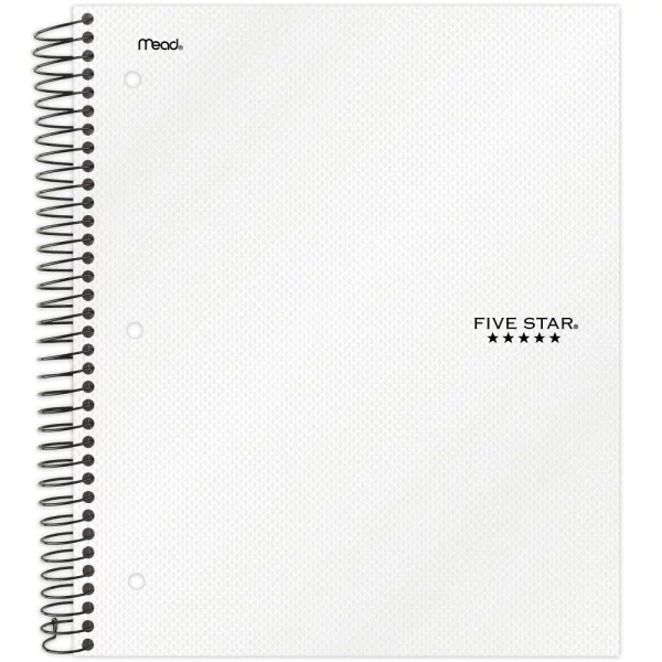 Five Star 220 sheet College Ruled 1 Subject Spiral Notebook Assorted ...