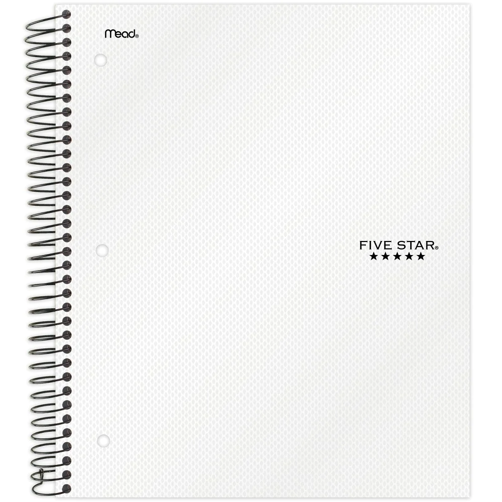 Five Star 220 sheet College Ruled 1 Subject Spiral Notebook Assorted ...