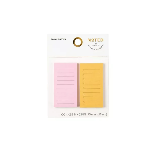 Post-it Square Duo Mini Notes 2.9"x2.8" - Crown Office Supplies