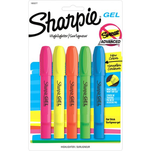 Sharpie Gel Highlighter Set - Crown Office Supplies