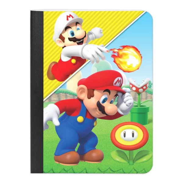 Super Mario Composition Notebook Wide Ruled - Crown Office Supplies
