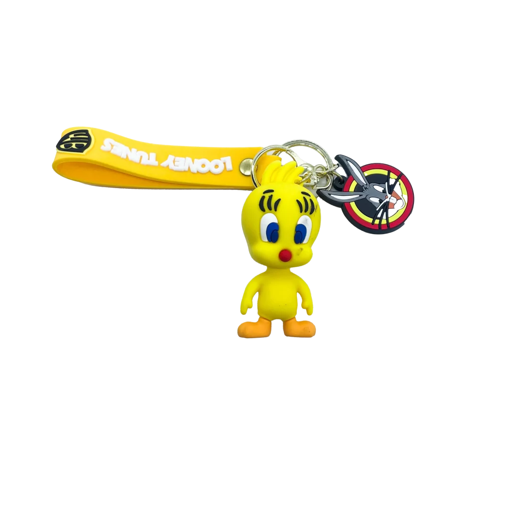 CARTOON SILICON CHARACTER KEYCHAIN - Assorted design - Crown Office ...