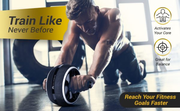 VIXA Exercise Roller Wheel: The Ultimate Core Trainer - Crown Office ...